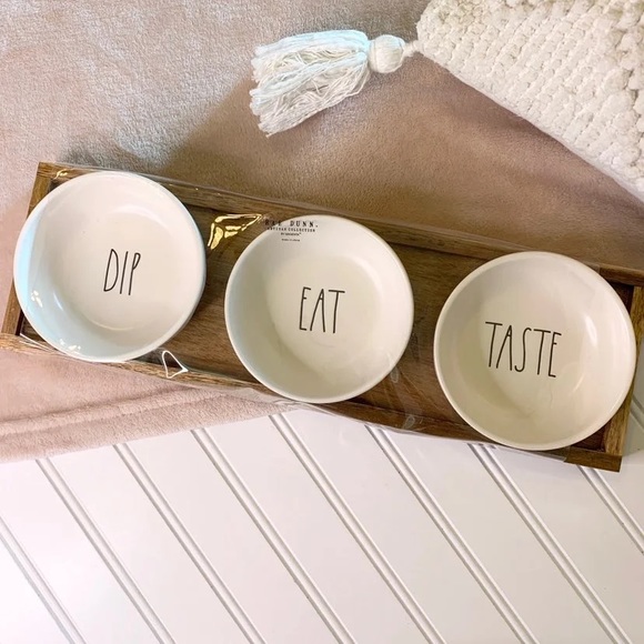 Rae Dunn | Accents | Rae Dunn Dip Eat Taste Tray With Bowls | Poshmark